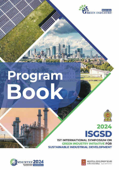 Program Book -ISGSD 2024 Symposium - Industrial Development Board